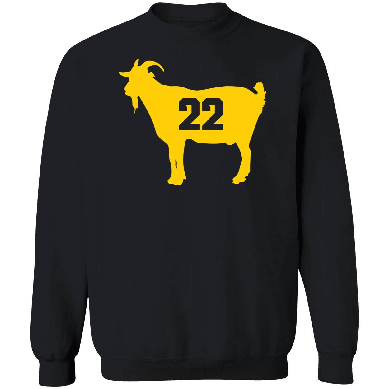 Caitlin Clark Iowa's Goat 22 Long Sleeve Shirt