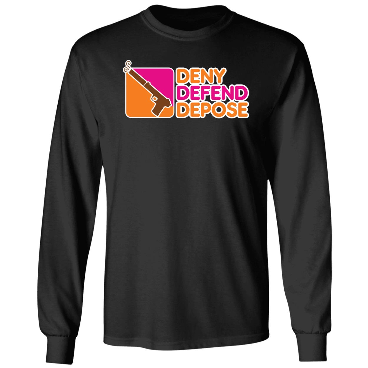 Deny Defend Depose Donuts Hoodie