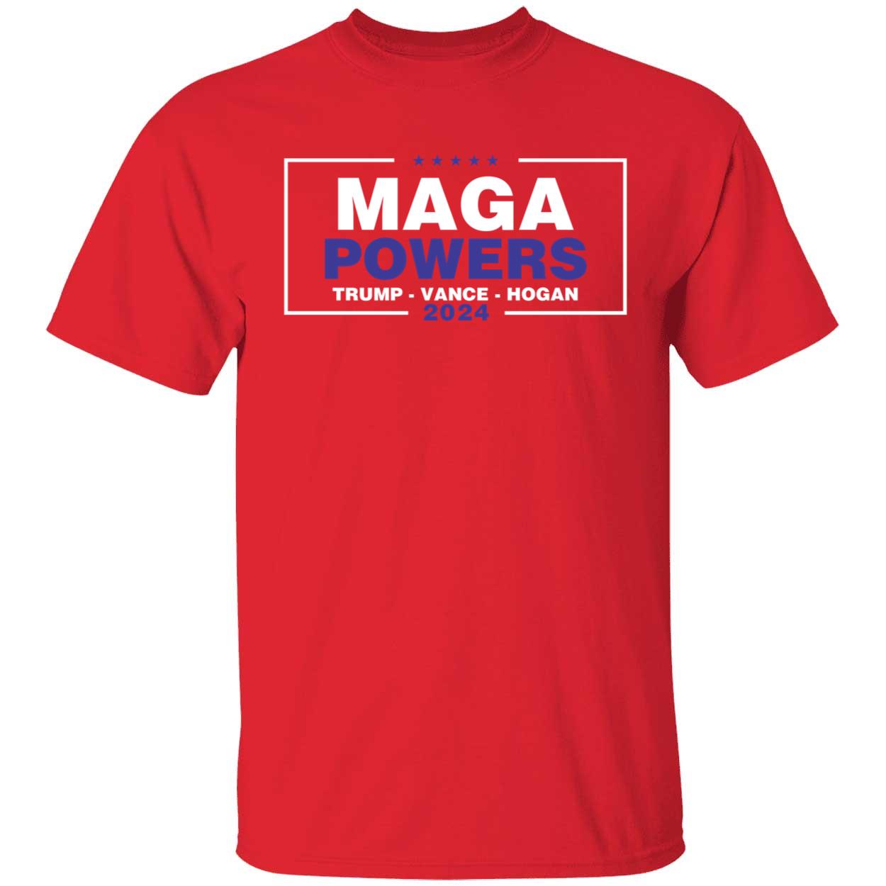Hulk Hogan Maga Powers Trump Vance Hogan 2024 Hoodie